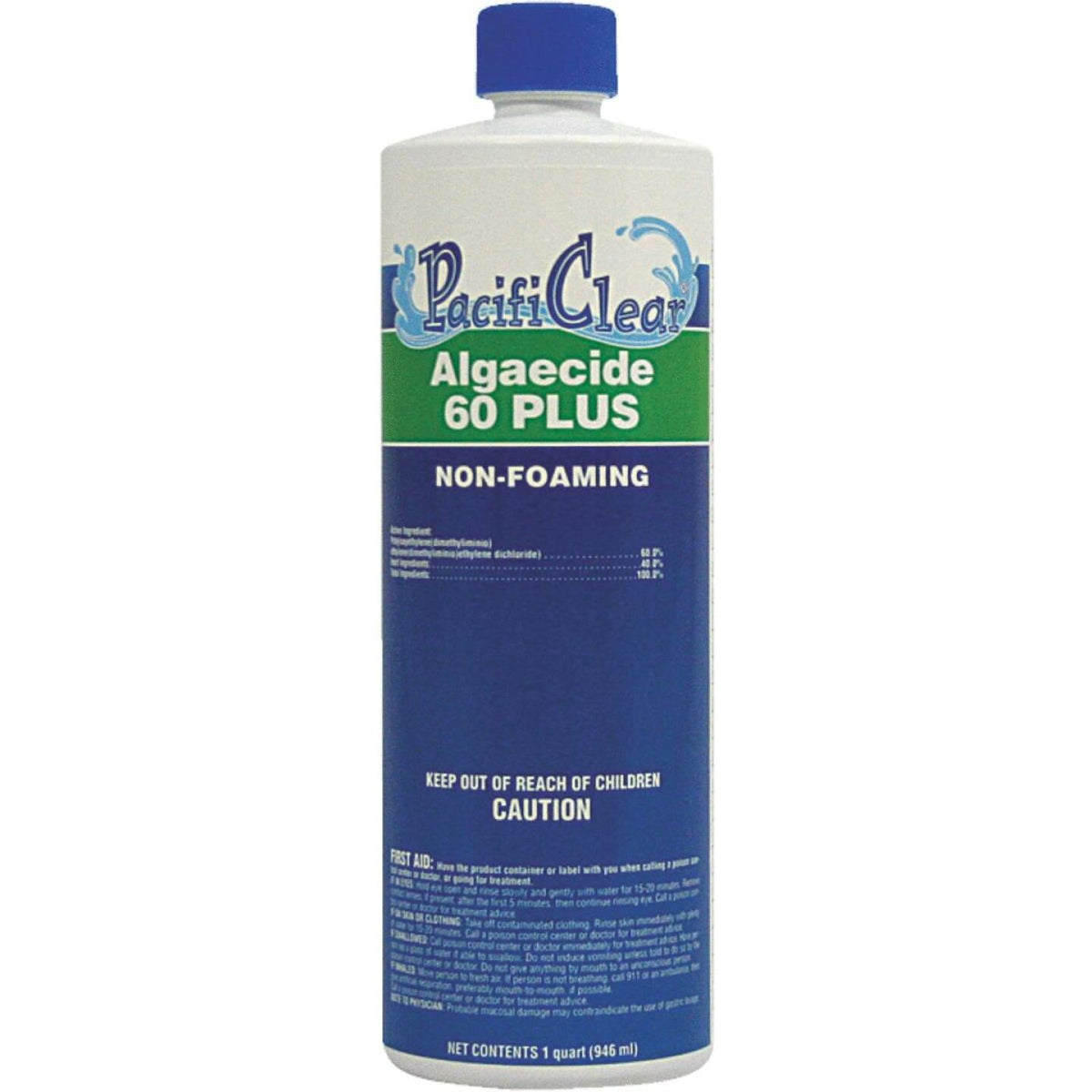 PacifiClear Algaecide 60 Plus 1 Qt. Liquid Algae Control - Spencer, OH ...