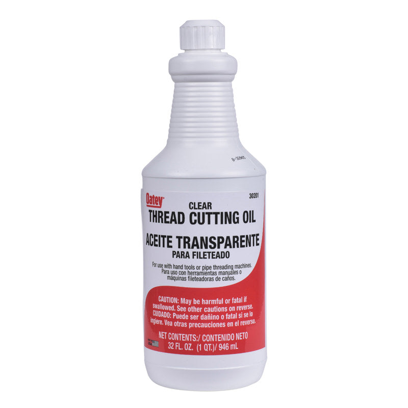 Oatey® 32 oz. Clear Cutting Oil (Hand Threading) - Spencer, OH ...
